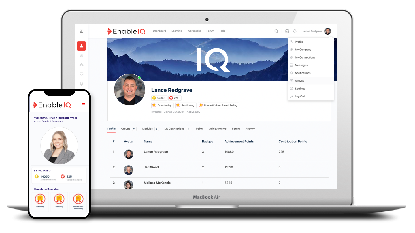 Digital Sales Enablement Platform - EnableIQ